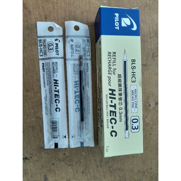 Jual REFILL HI TECH C PILOT 0.3 / isi ulang hi tech c | Shopee Indonesia