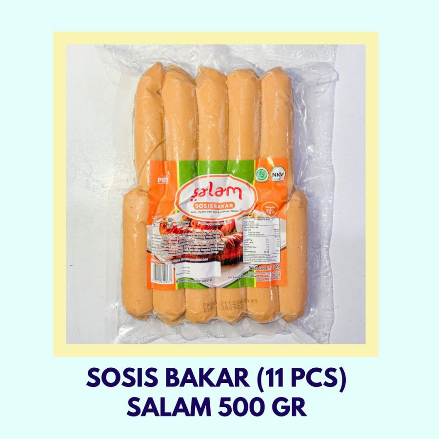 Jual SALAM Sosis Bakar MINI ( 12pcs ) 500 Gram /Sosisayam /Sosis ...