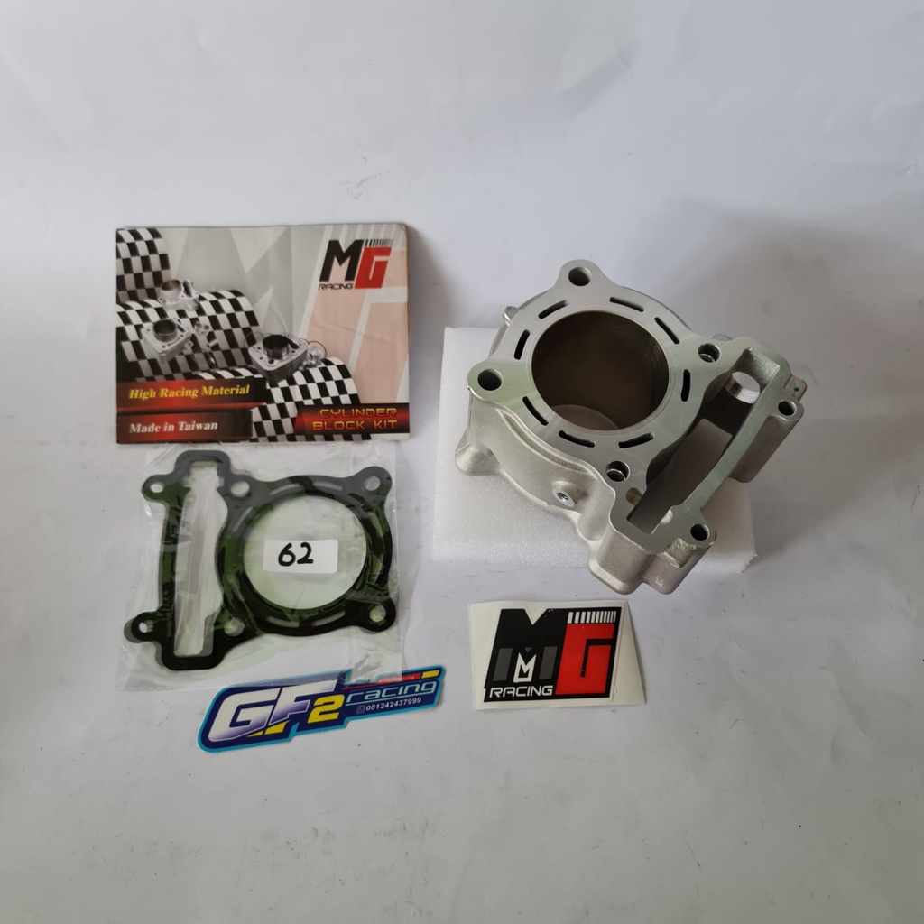 Jual blok mx 62 ceramic only blok vixion 62 ceramic only tanpa piston ...