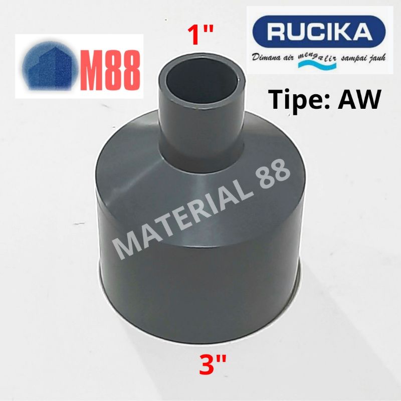 Jual Vlok Sok 3 x 1 inch AW RUCIKA Reducer Increaser 3x1 3×1 Socket ...
