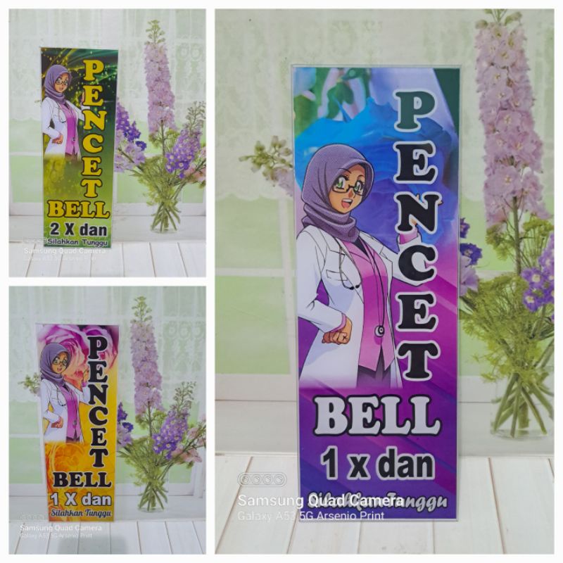Jual papan pencet bell acrilik (uk.9 x 25 ) | Shopee Indonesia