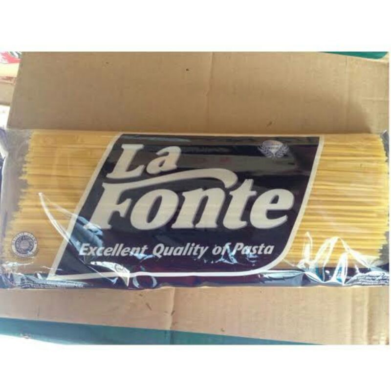 Jual La Fonte Pasta-Spaghetti No.11 1000Gr | Shopee Indonesia