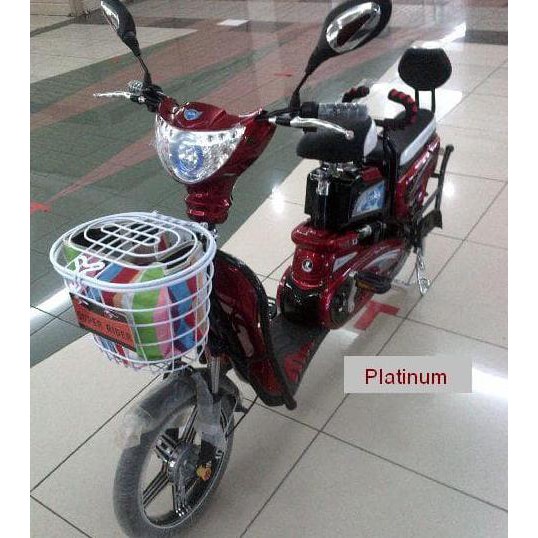 Jual SEPEDA MOTOR LISTRIK EARTH PLATINUM REMOTE CONTROL lampu sein ...