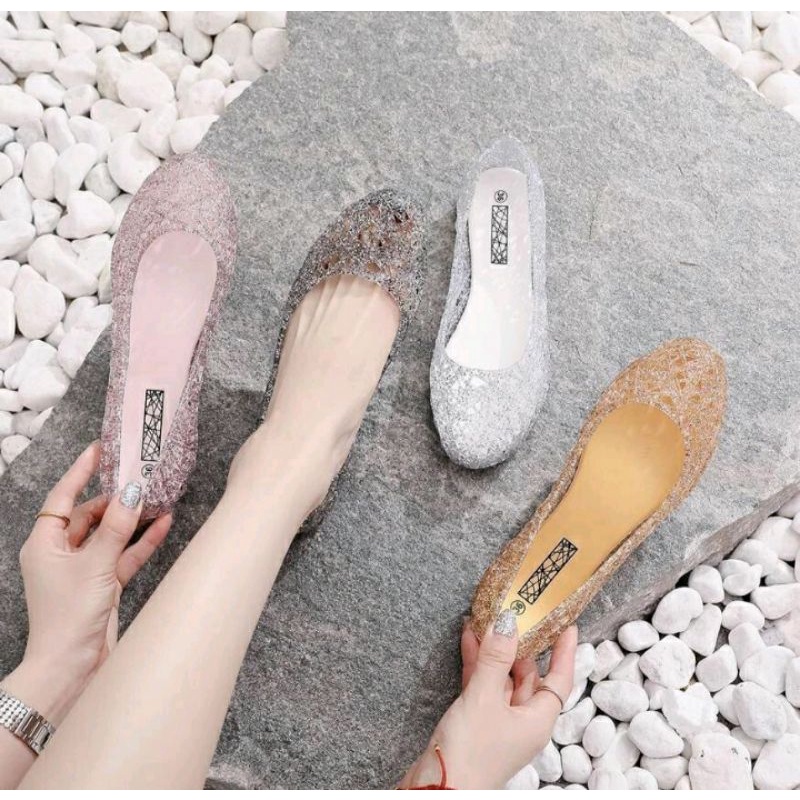 Jual Sepatu Jelly Frozen Princess Dewasa | Shopee Indonesia