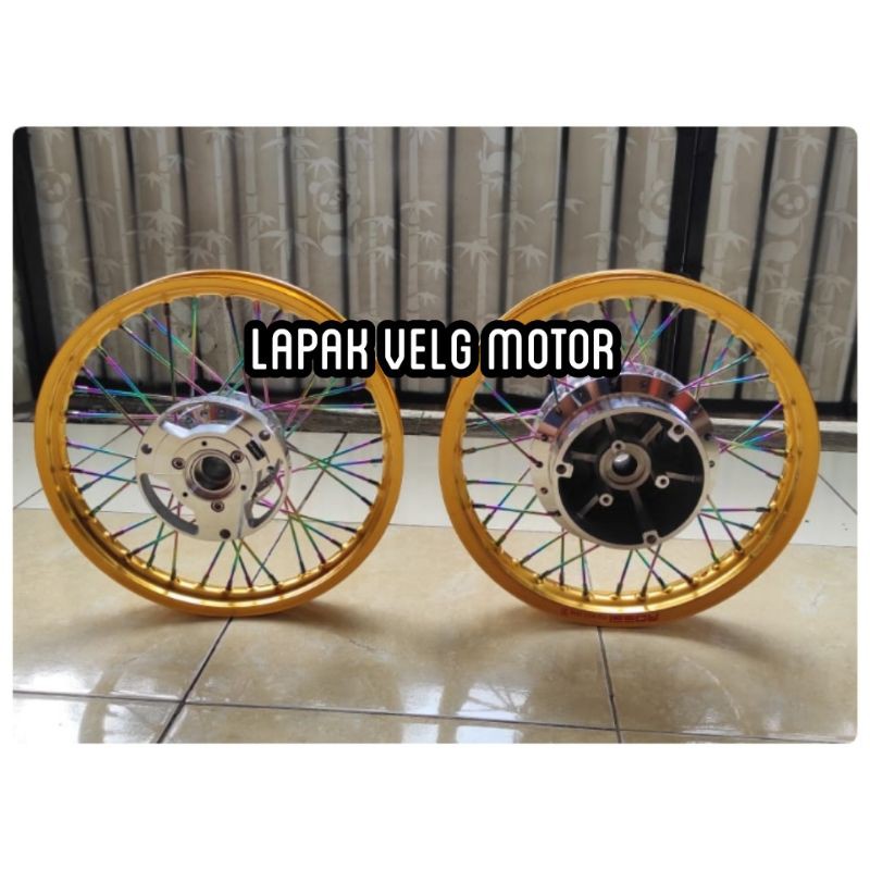 Jual velg N max old/lama ring 14 ukuran 140-160 warna gold | Shopee ...