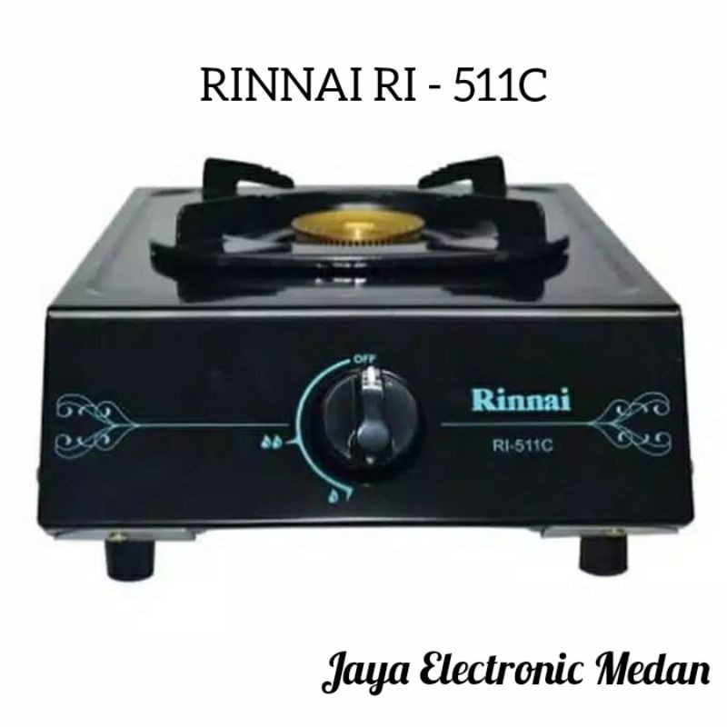 Jual Rinnai Kompor Gas 1 Tungku RI - 511C | Shopee Indonesia