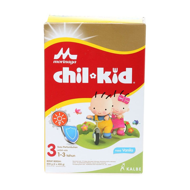 Jual SUSU FORMULA ANAK 1-3 TAHUN | MORINAGA CHIL-KID 3 GOLD 780GR | Shopee Indonesia