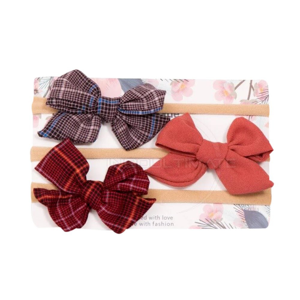 Jual 3in1 Bando Bayi Pita Rambut Bayi Bando Anak Bando Anak Bayi ...