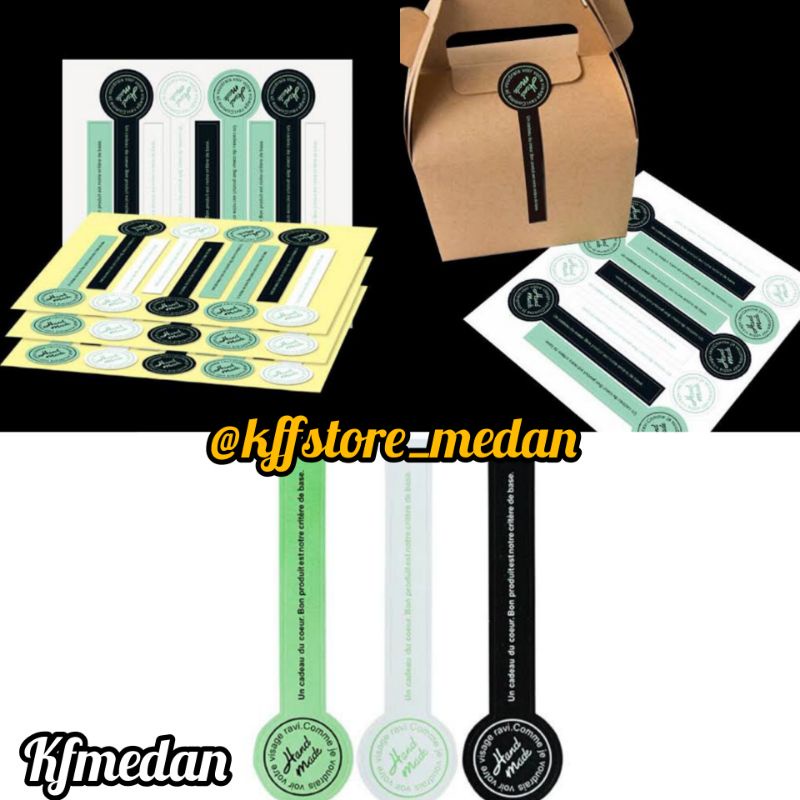 Jual Sticker Label Hand Made Panjang (1Lembar=5pcs) | Shopee Indonesia