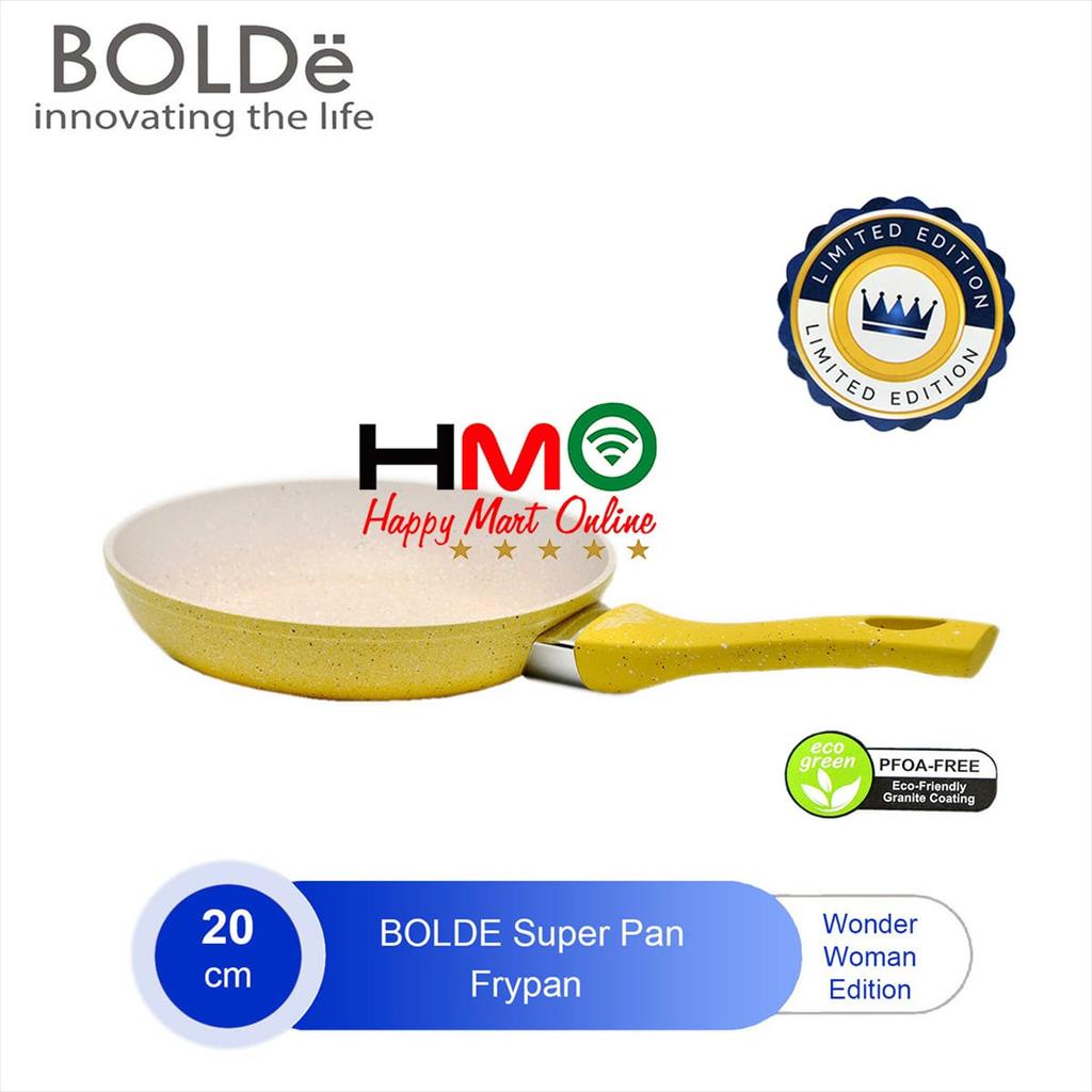 Jual Bolde Frypan Granite 20 CM Wonder Woman Fry Pan Bolde Super Pan ...