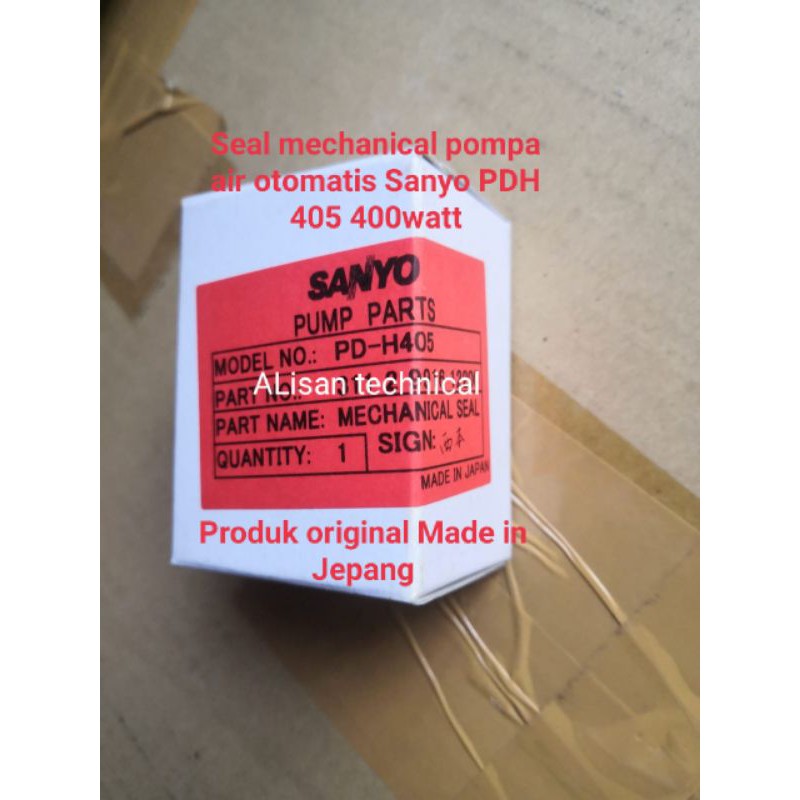 Jual Sil seal mechanical pompa air otomatis Sanyo PDH 405 jet Pump ...