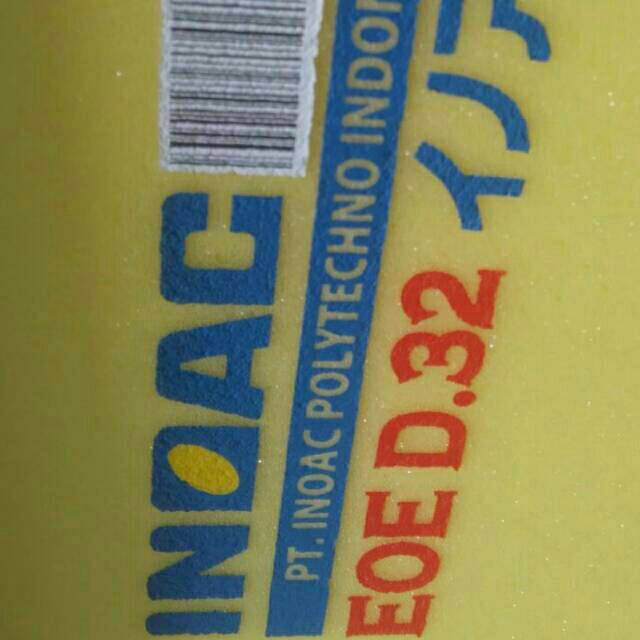 Jual INOAC Kasur Busa Super EOE Yellow Density 32 Garansi 15 Tahun ...