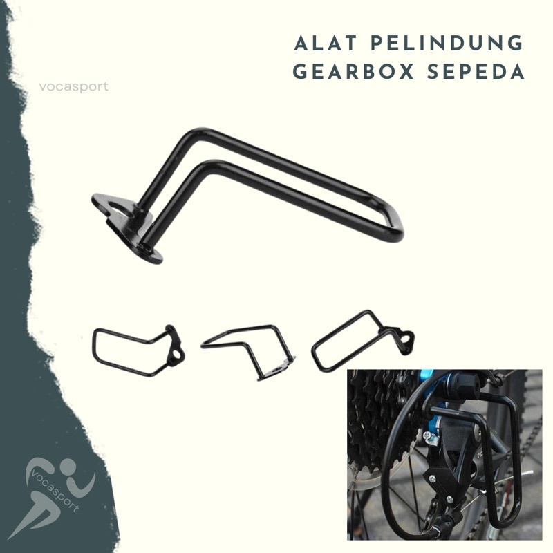 Jual ALAT PELINDUNG GEARBOX SEPEDA / PROTECTOR GEAR BOX SEPEDA REAR ...