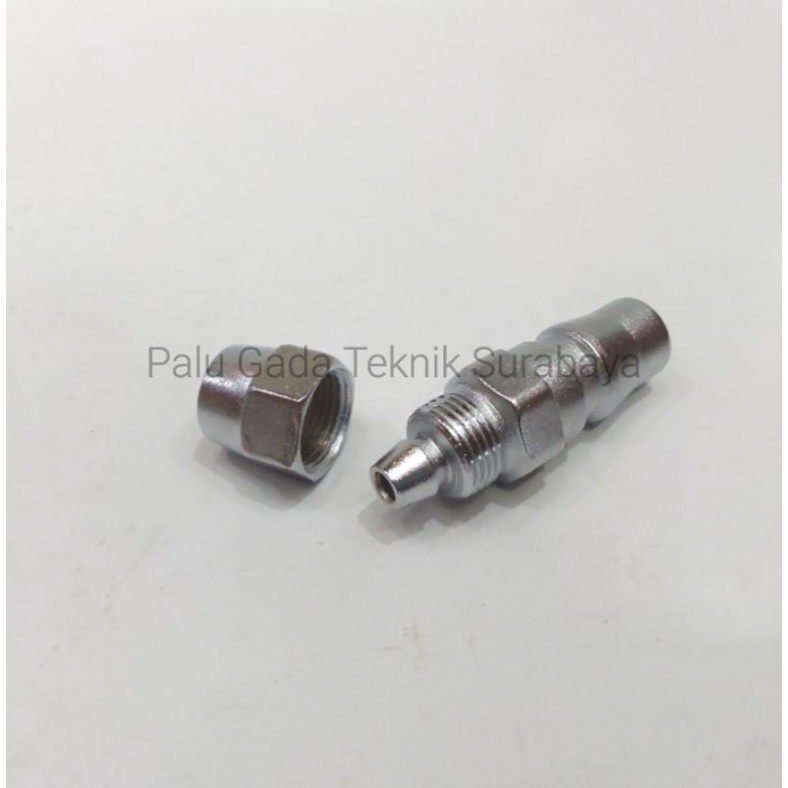 Jual Tekiro Quick Coupler Plug PP20 / Sambungan Selang Kopler PP20 PP30 PP40 / Copler Nepel PP ...