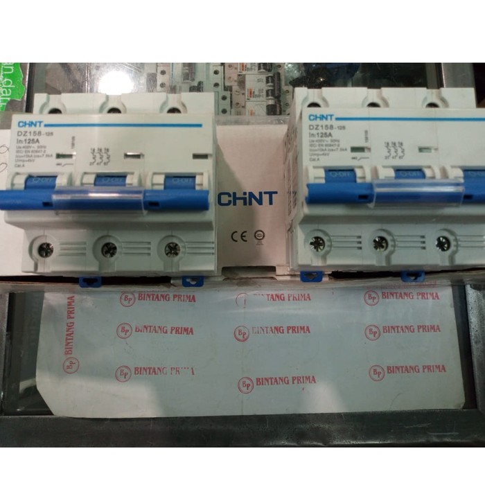 Jual MCB 3P / 3 Pole 125A Tipe NXB-125 / NXB125 10kA Chint | Shopee Indonesia