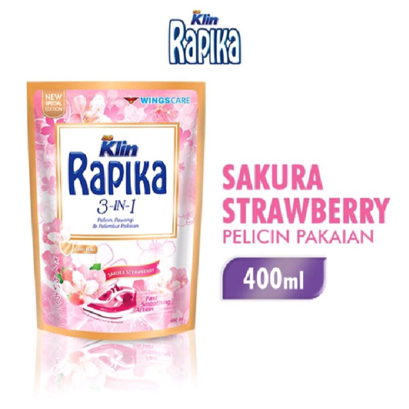 Jual RAPIKA Sakura Pouch 400ml | Shopee Indonesia
