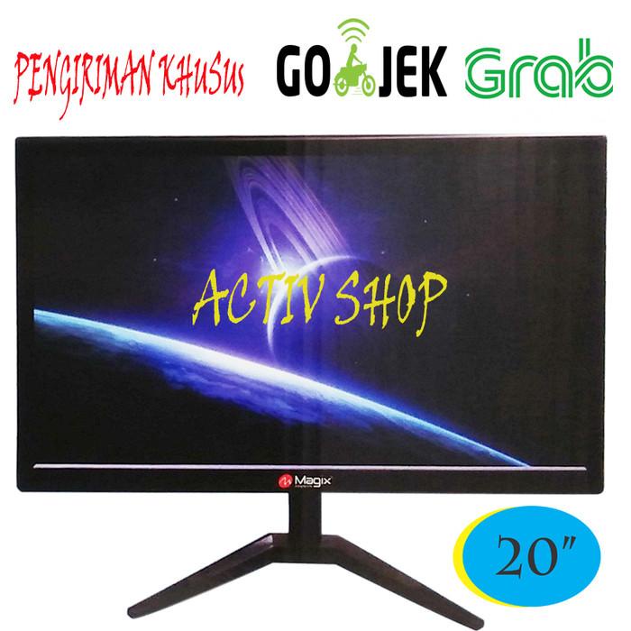 Jual LED MONITOR PC 20'' MAGIX (HDMI + VGA ) | Shopee Indonesia