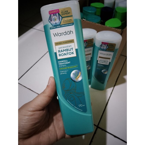 Jual Shampoo wardah untuk rambut rontok dan Ketombe 170 ml | Shopee ...