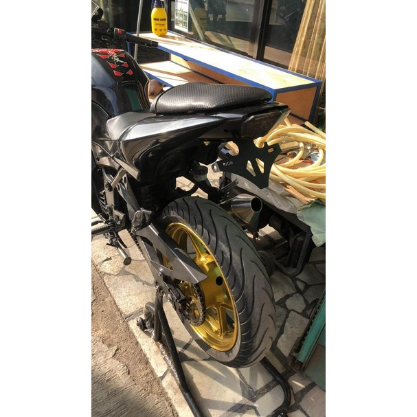 Jual tail tidy ninja 250 R dudukan plat nomor belakang ninja 250 karbu ...