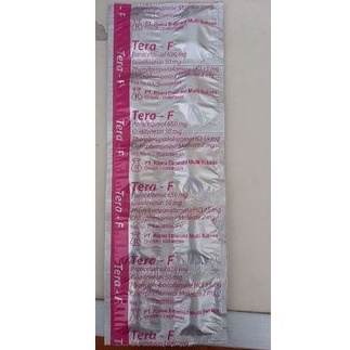 Jual Tera F Tab Strip/Batuk/Pilek/Demam/Sakit Kepala | Shopee Indonesia