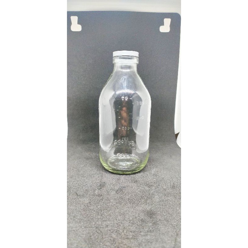 Jual Botol Kaca 250ml (Infus, Asi.) + Tutup Karet Abu2 MURAH | Shopee ...