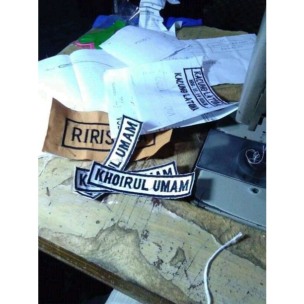 Jual Bordil Nama Sekolah Manual Custom / Minimal Order 2 | Shopee Indonesia