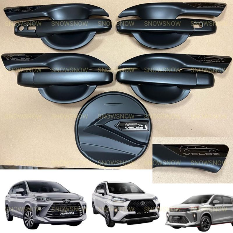 Jual Paket Outer Handle Tank Cover Avanza Xenia Veloz 2022 2023 2024 2025 2026 UP GR SPORT Hitam ...
