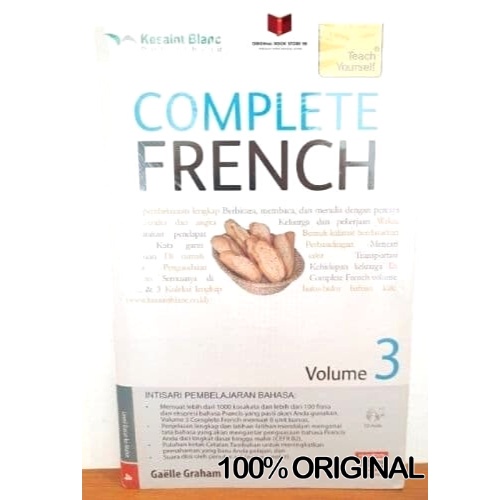Jual Buku Complete French Volume 3 + CD Audio | Shopee Indonesia