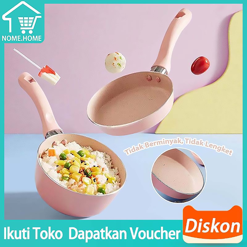 Jual cookware panci set baby bayi susu sauce pan fry pan frypan mini ...