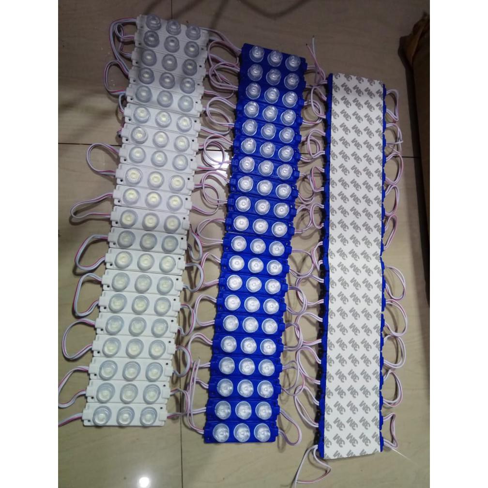 Jual LAMPU LED MODULE 3 WATT 12V DAN 24V LED MODUL 3 MATA BESAR 3W ...
