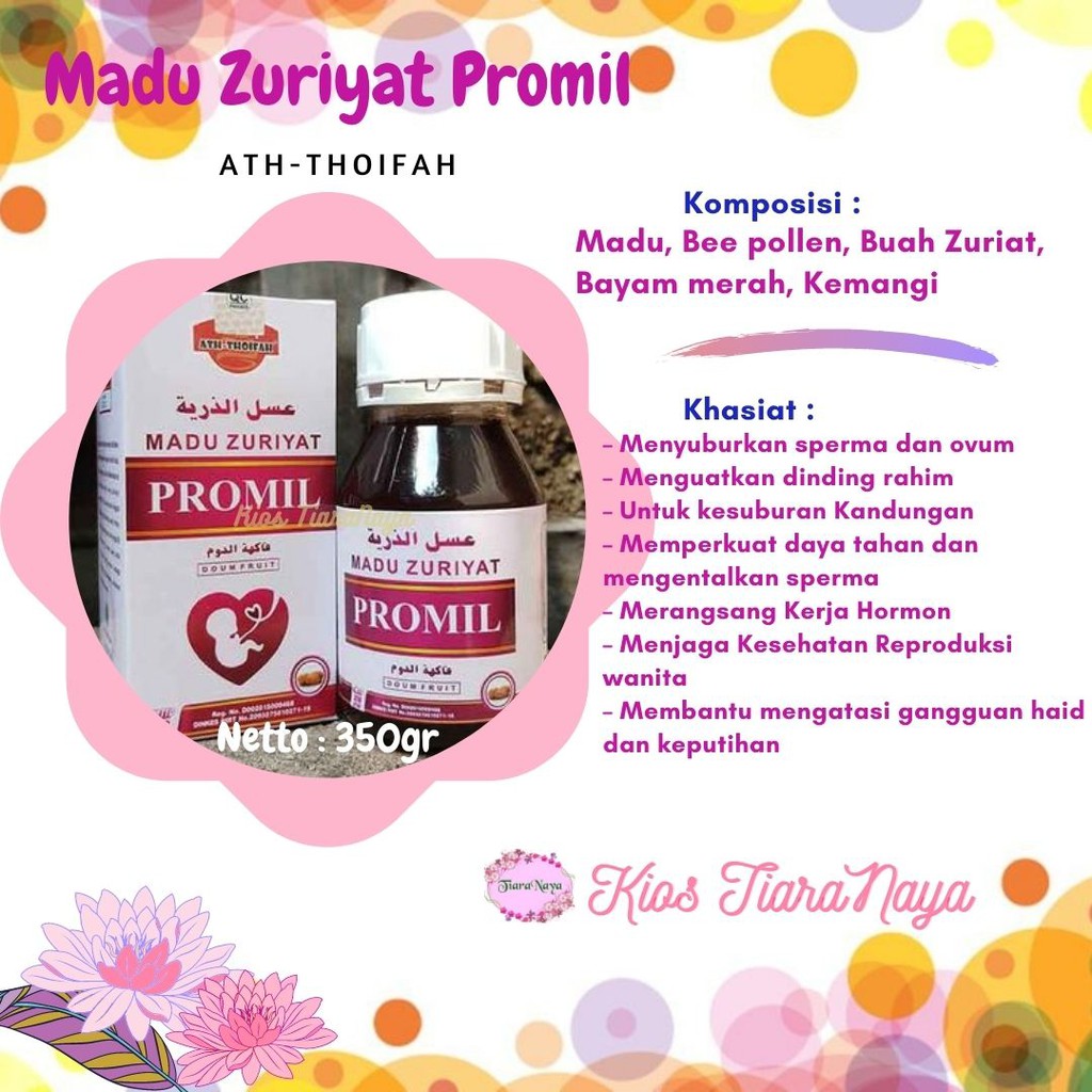 Jual Madu Promil Zuriyat Ath-Thoifah MADU PENYUBUR KANDUNGAN UNTUK ...