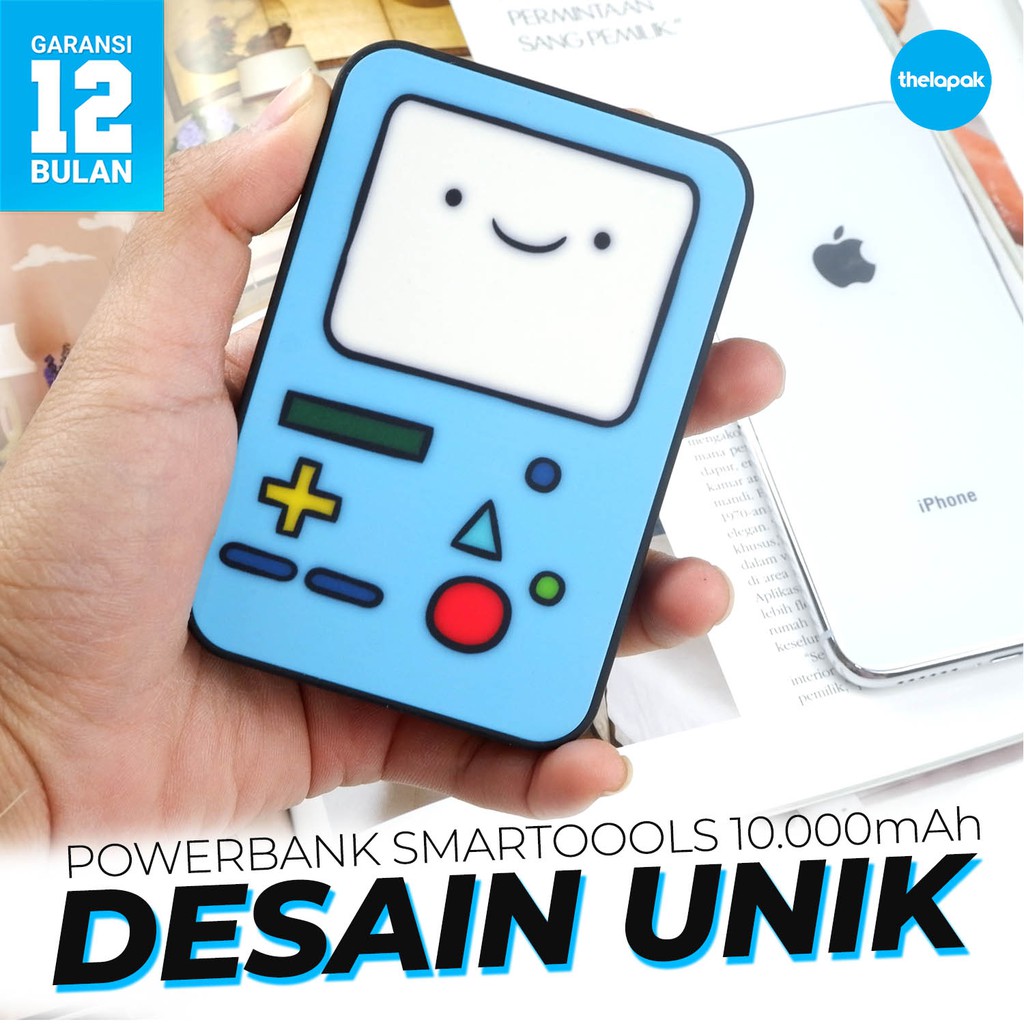 Jual Powerbank Lucu Smartoools Power Bank 10000Mah MC10 Bmo MC10-BMO ...