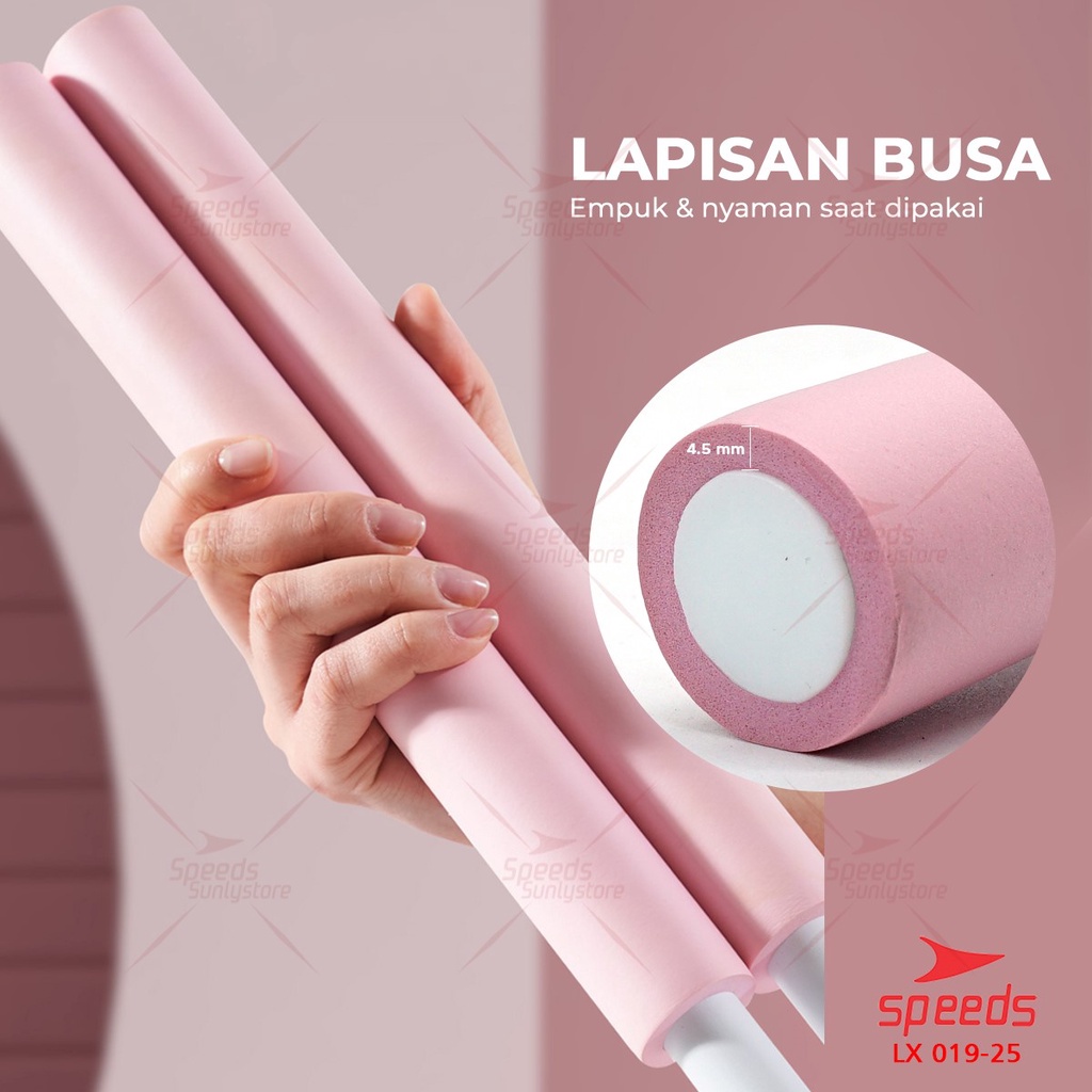 Jual SPEEDS Yoga Stick Alat Olahraga Yoga Body Stick Pilates Tongkat ...