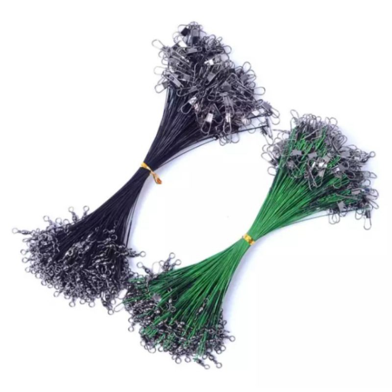 Jual 10 pcs penghubung tali kawat kail pancing | Shopee Indonesia