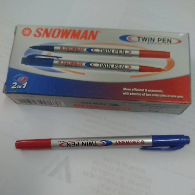 Jual Snowman twin pen | Shopee Indonesia