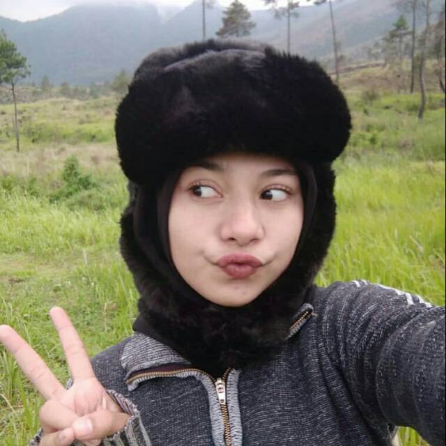 Jual Topi Russia full black | Shopee Indonesia