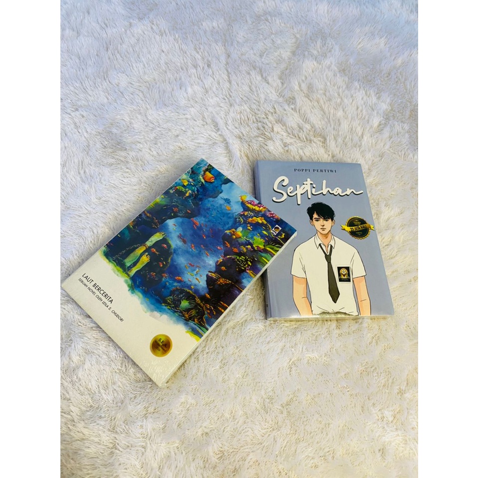 Jual Paket 2 Novel Laut Bercerita & Septihan [HARTABUKU] | Shopee Indonesia