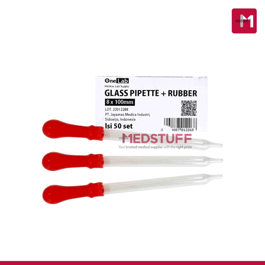 Jual Pipet Tetes Kaca Pipet Kaca Pipet Laboratorium Lab isi 50s ...