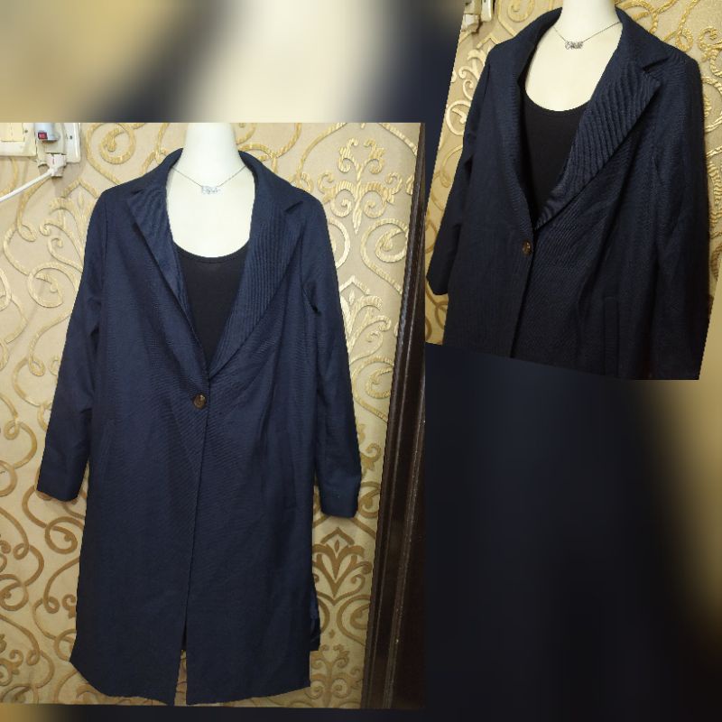 Jual long coat, coat megar premium, suede, bludru, parasut, woll, bulu ...