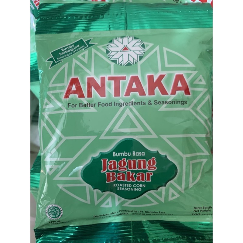Jual Bumbu Antaka Rasa Jagung Bakar 100 gr | Shopee Indonesia