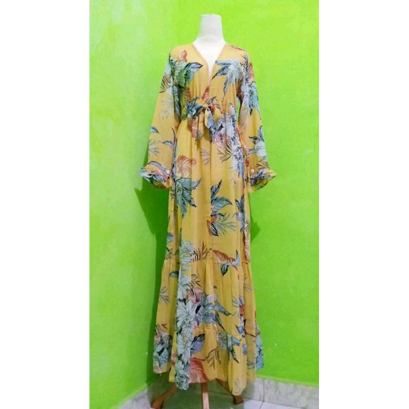 Jual long outer kuning | Shopee Indonesia