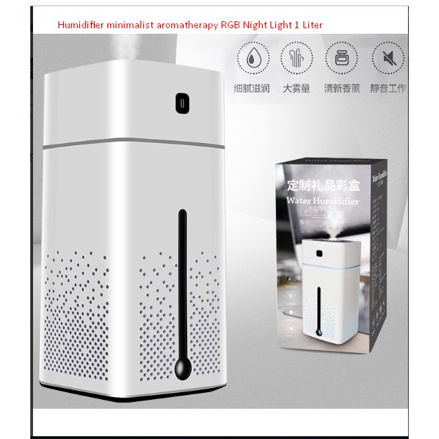 Jual Humidifier minimalist aromatherapy RGB Night Light 1 Liter ...