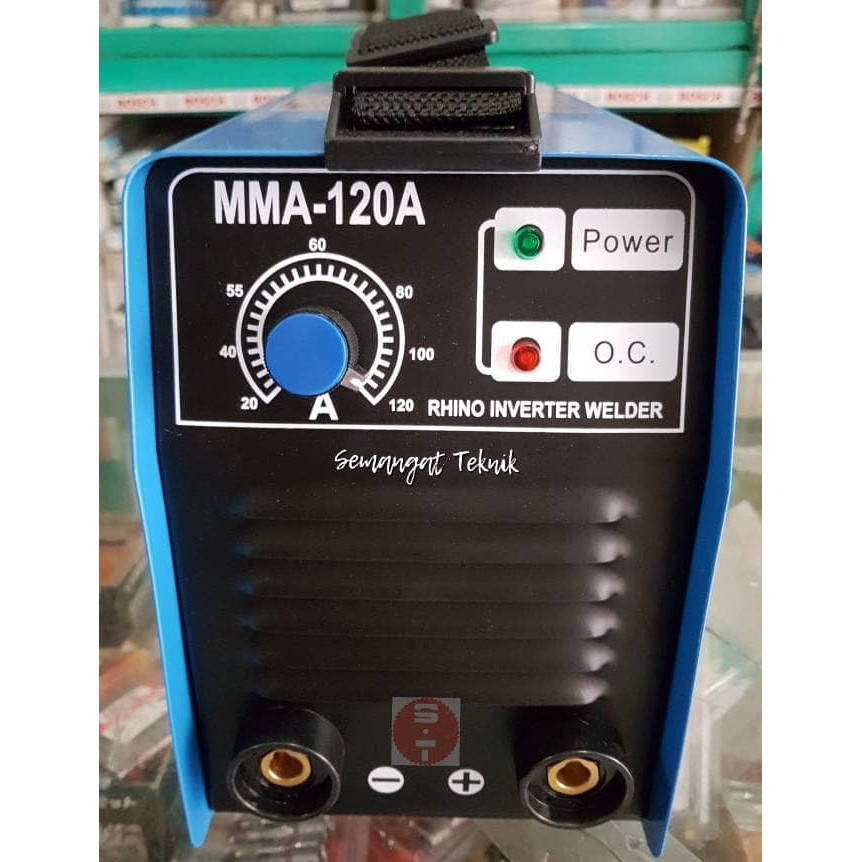 Jual RHINO TRAFO LAS RHINO bisa pakai genset 120E 900WATT MMA120 MMA-120A | Shopee Indonesia