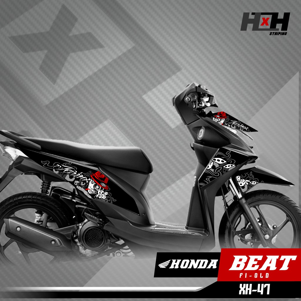 Jual Stiker Striping Honda Beat FI Old Tahun 2012 2013 2014 2015 2016 ...