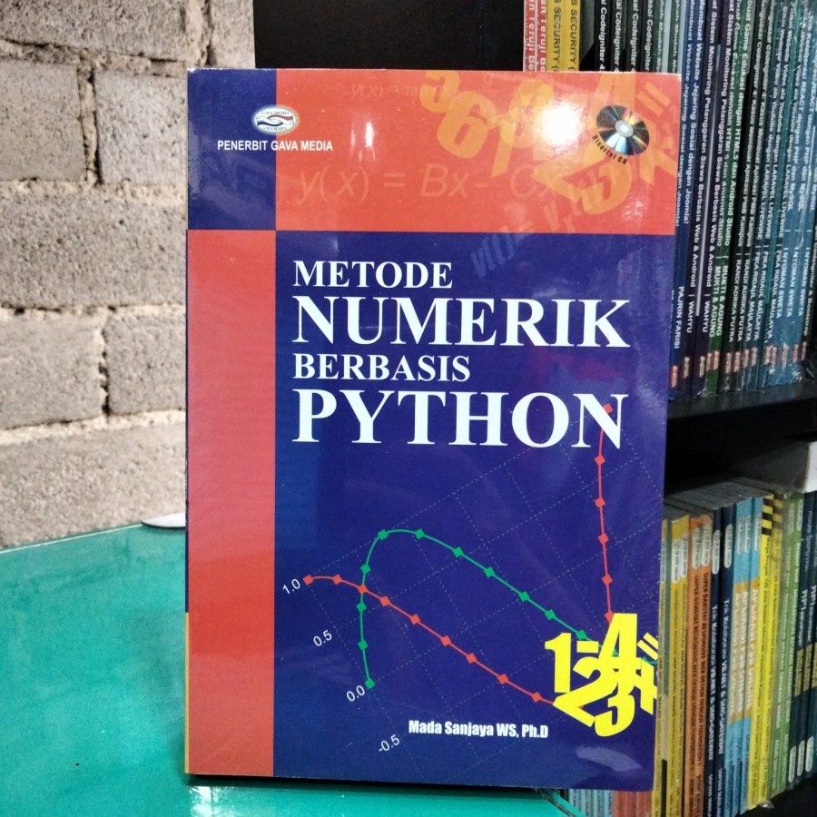 Jual BUKU METODE NUMERIK BERBASIS PYTHON DISERTAI CD | Shopee Indonesia
