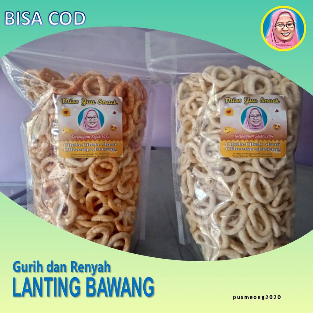 Jual Lanthing singkong 400 g/ Lanting Asin Pedas Cilacap / Makanan ...