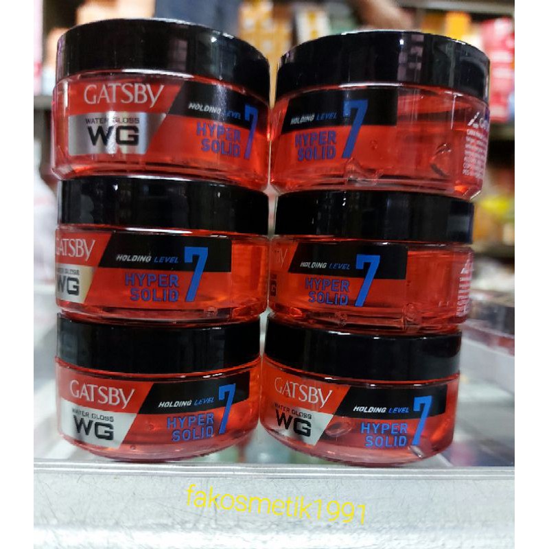 Jual gatsby wg gel merah kecil 35g | Shopee Indonesia