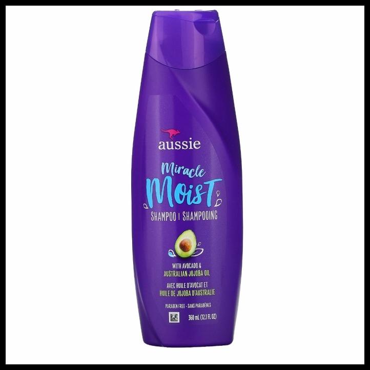 Jual Aussie Miracle Moist Shampoo, Avocado & Australian Jojoba Oil ...