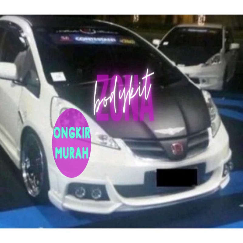 Jual BODYKIT Honda jazz ge8 2008-2011 black bison. SL10 Bebas Biaya ...