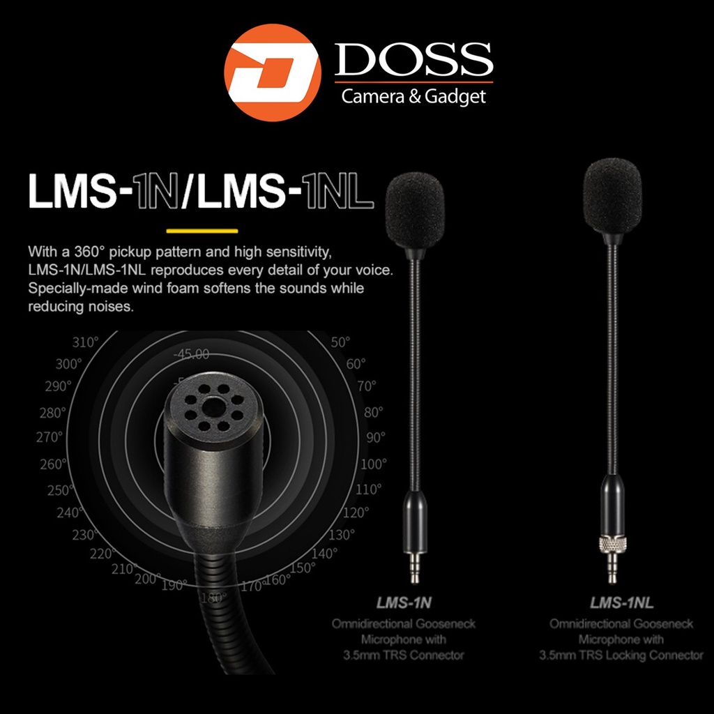 Jual Godox LMS-1N Omnidirectional Gooseneck Microphone | Shopee Indonesia